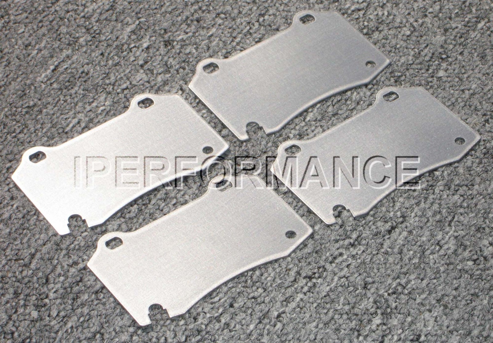 Titanium Brake Heat Shield Set Notched for Dodge Viper 92-02 Front ...