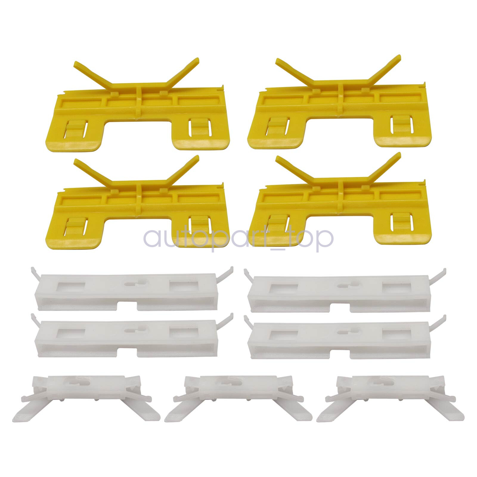 11pcs Windshield Roof Moulding Clips Repair Set For for 2007-2011 Honda ...