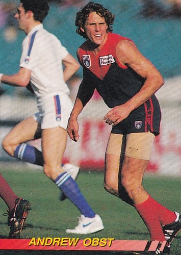 AFL 1994 Select Melbourne Demons - Andrew Obst Card No.130 | eBay Australia