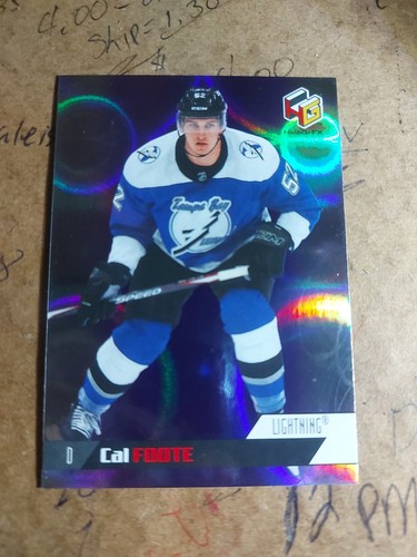 2020-21 Upper Deck Extended Series Cal Foote Rookie Card RC HoloGrFX # ...