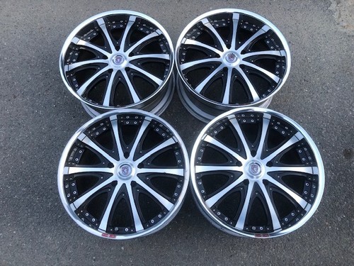JDM Wheels CRIMSON 22x10.5 5x150 50 CLUB LINEA KING LABEL L747 CL-30 ...