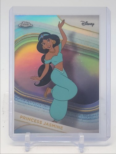 PRINCESS JASMINE 2025 TOPPS CHROME DISNEY BASE REFRACTOR Q4832 | eBay