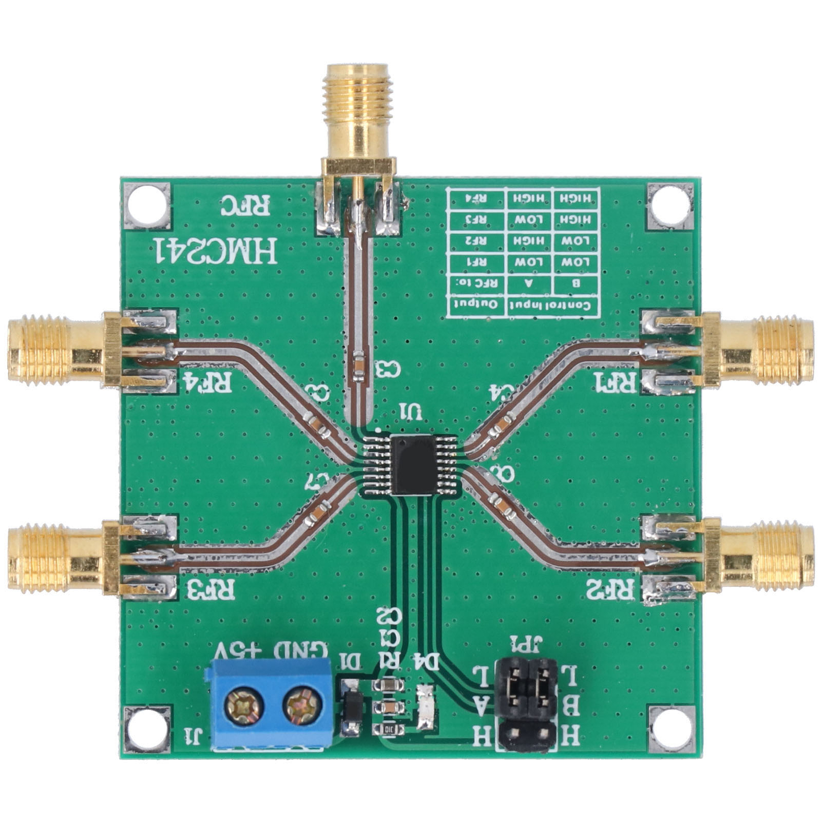 RF Switch Module 1 Pole DC3.5 GHz 4 Throw Wireless Band Switching Board ...