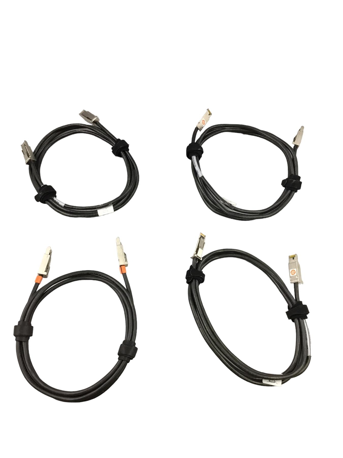 Lot of 4 EMC HSSDC Fiber Channel Cable SFP 2M 038-003-509 | eBay