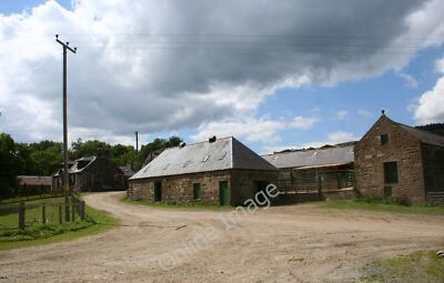 Photo 6x4 Edinglassie Mains Haugh of Glass A large farm in the Haugh of ...