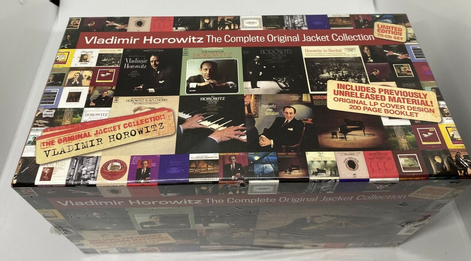 Vladimir Horowitz The Complete Original Jacket Collection Sealed 70 CD ...