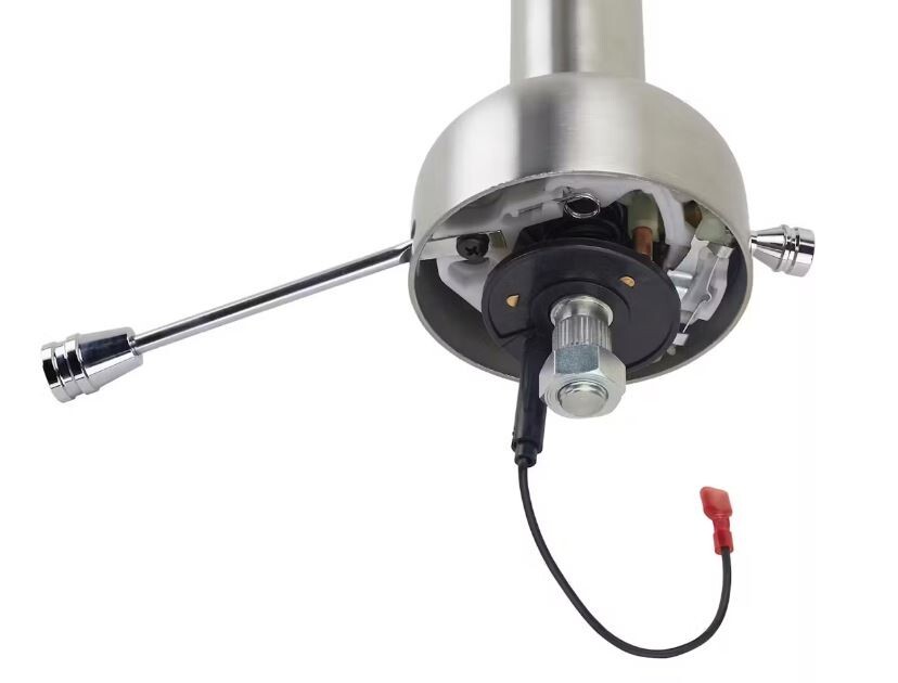 30'' GM Hot Rod Universal Steering Column Non-Tilt Natural Finish ...