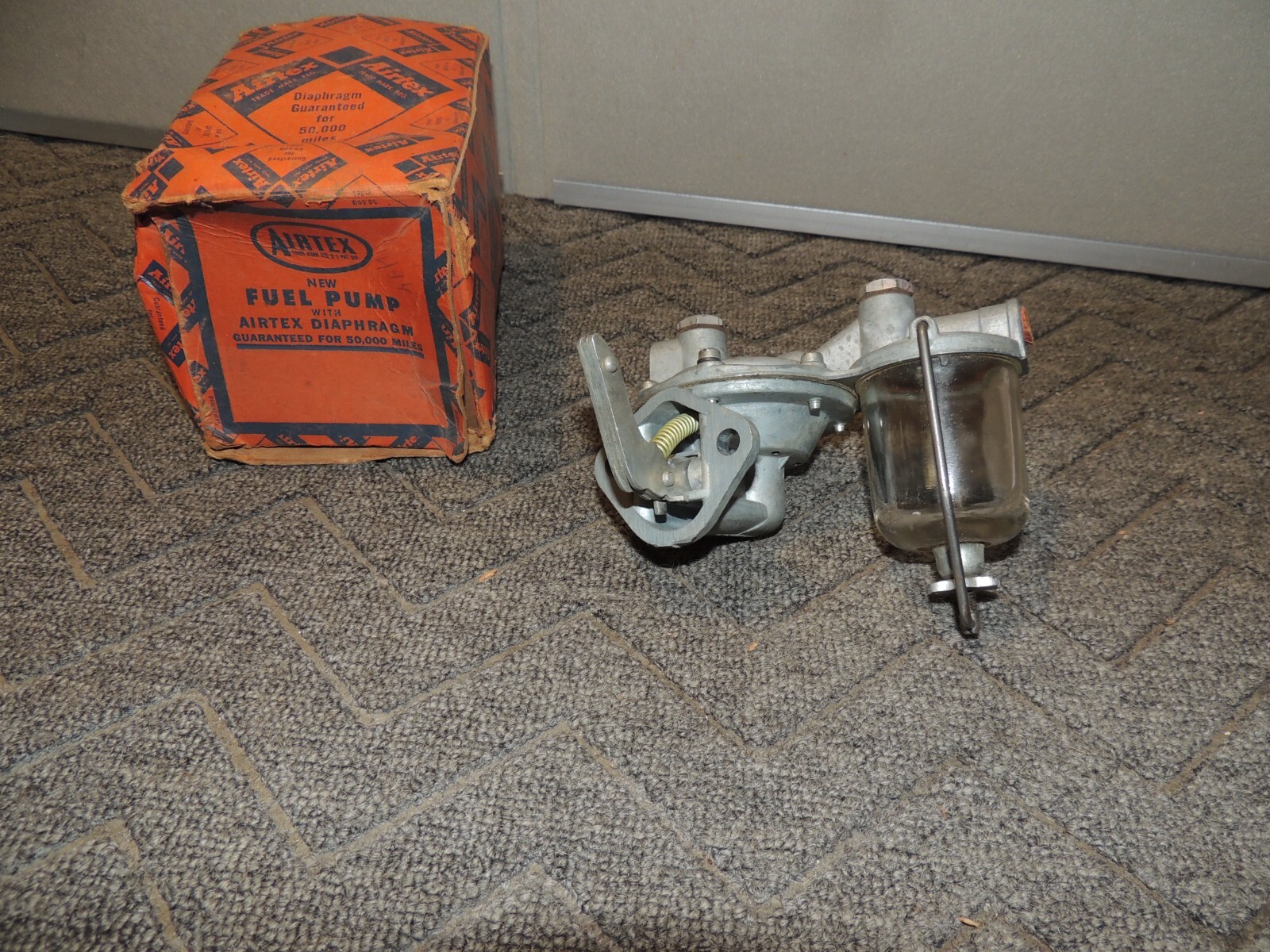 Vintage Airtex Glass Bowl Fuel Pump | eBay