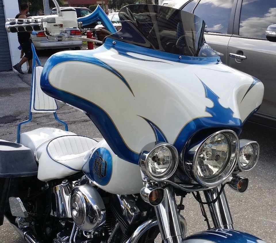 Harley Davidson Batwing Fairing Fatboy / Fat Boy Lo Bagger 6x9 Audio ...