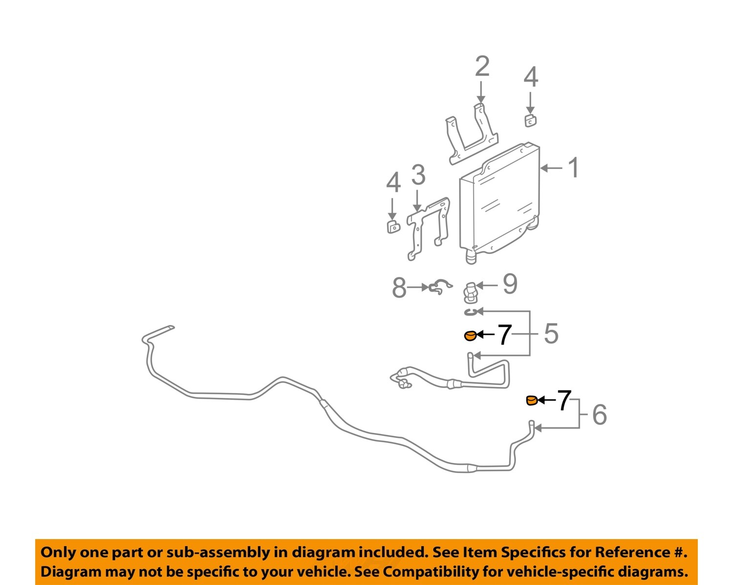 GM OEM Transmission Oil Cooler-Outlet pipe cap 15052228 | eBay