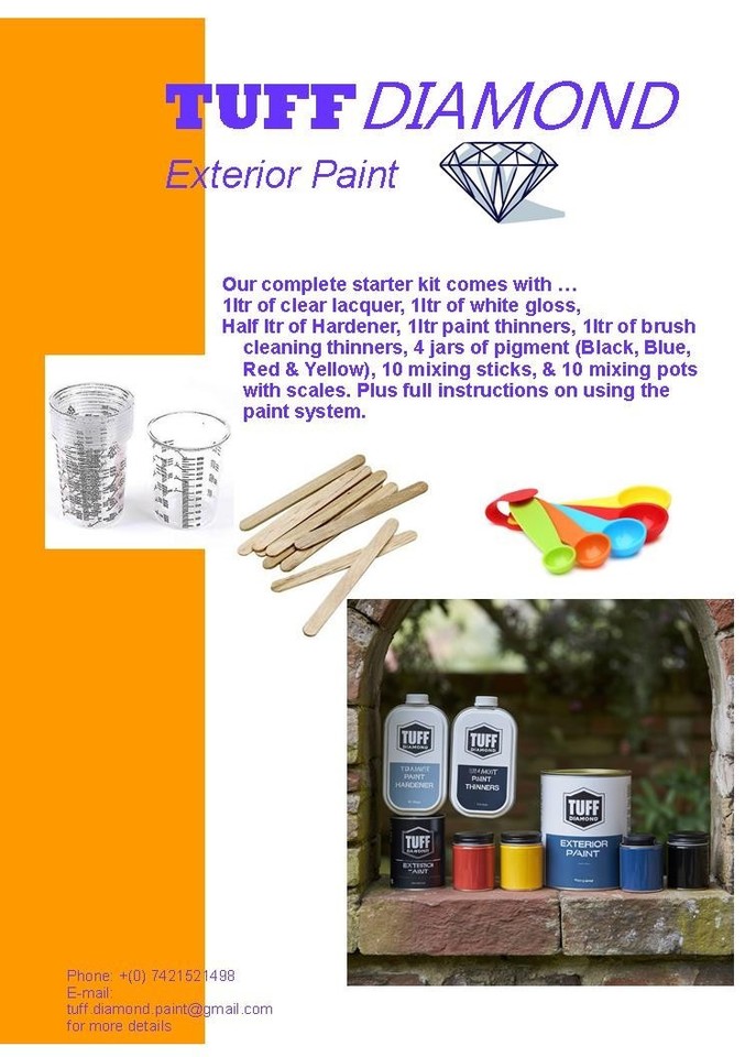 TUFF Diamond Exterior Paint | eBay UK
