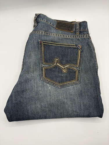 Vintage Distressed Lr Geans LRG Baggy Jeans 38x33 Y2K Hip Hop ...
