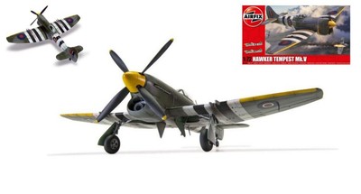 Models aircraft Model Kit Of Mount Airfix Hawker Tempest 1:72 vehicles ...