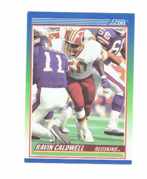 Ravin Caldwell Washington #50 OLB #362 Score 1990 Football Card | eBay