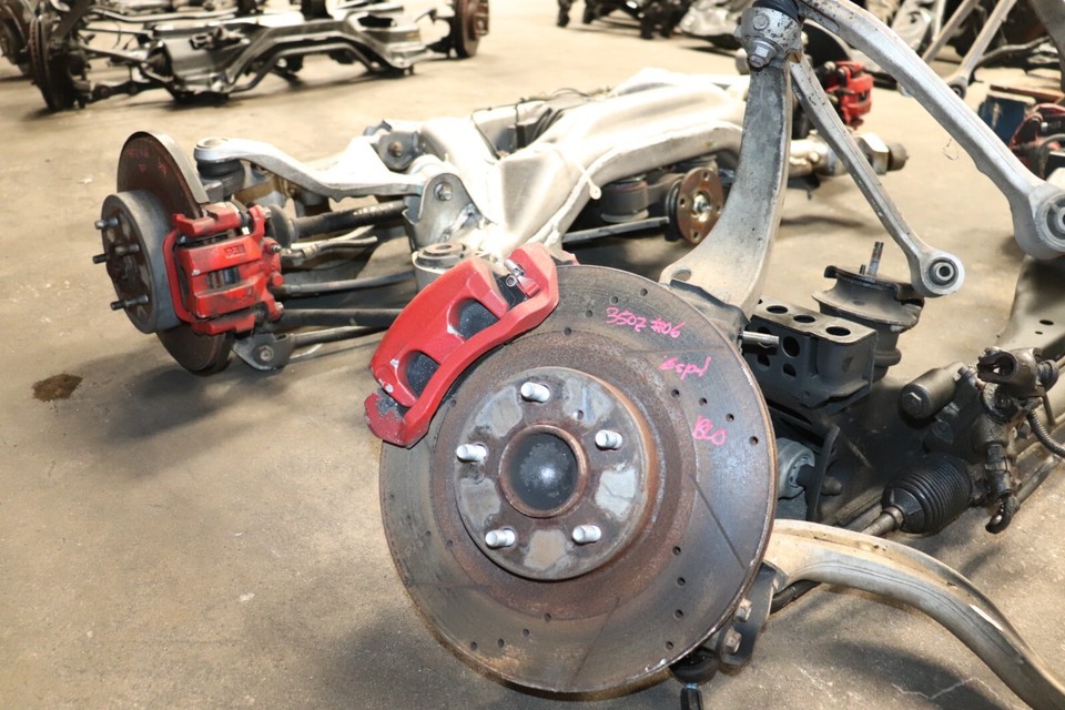 2006 Nissan 350Z Front Rear RWD M/T Differential Brakes Axles Subframe ...