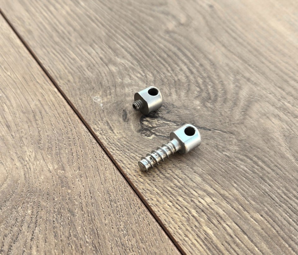 NEW Rossi R92 Stainless Steel Sling Eyelet Swivel Stud Set R 92 - FRONT ...