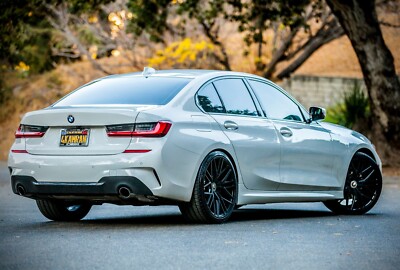 20" BMW G20 330i 330e M340i RF13 Black Wheels Rims FOR BMW 20x8.5/20x10 ...