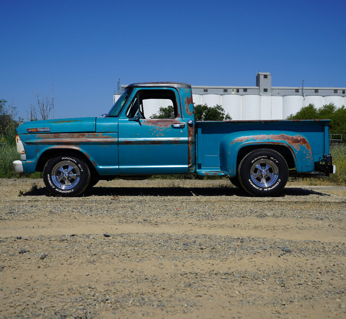 1969 Ford F-100 Factory Short Bed Vintage Flareside aka Stepside Bump ...