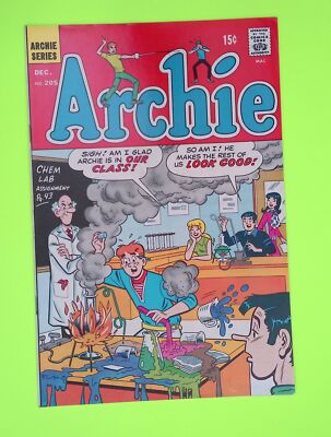 Archie Comics #205 1970 Archie Comics Group Mid Grade Comic Book A31-4 ...