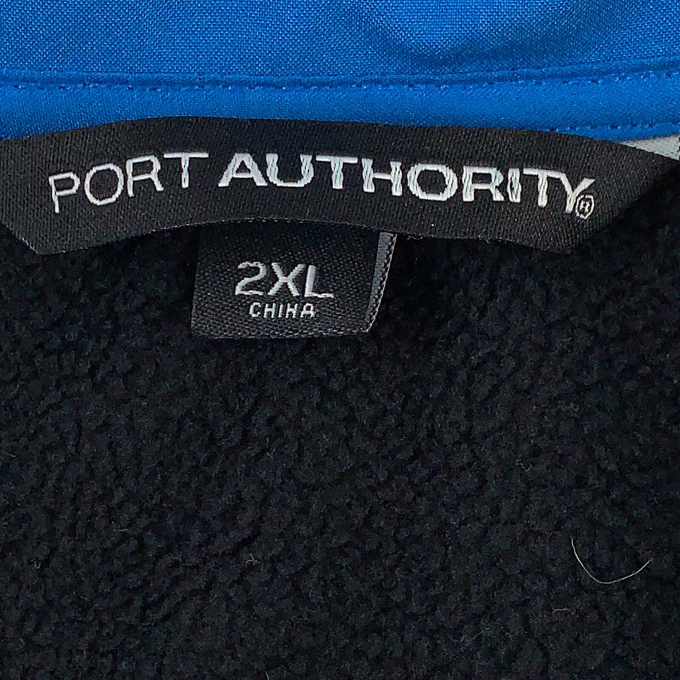 Port Authority Men's 2XL Black Blue Core Colorblock Soft Shell Jacket ...