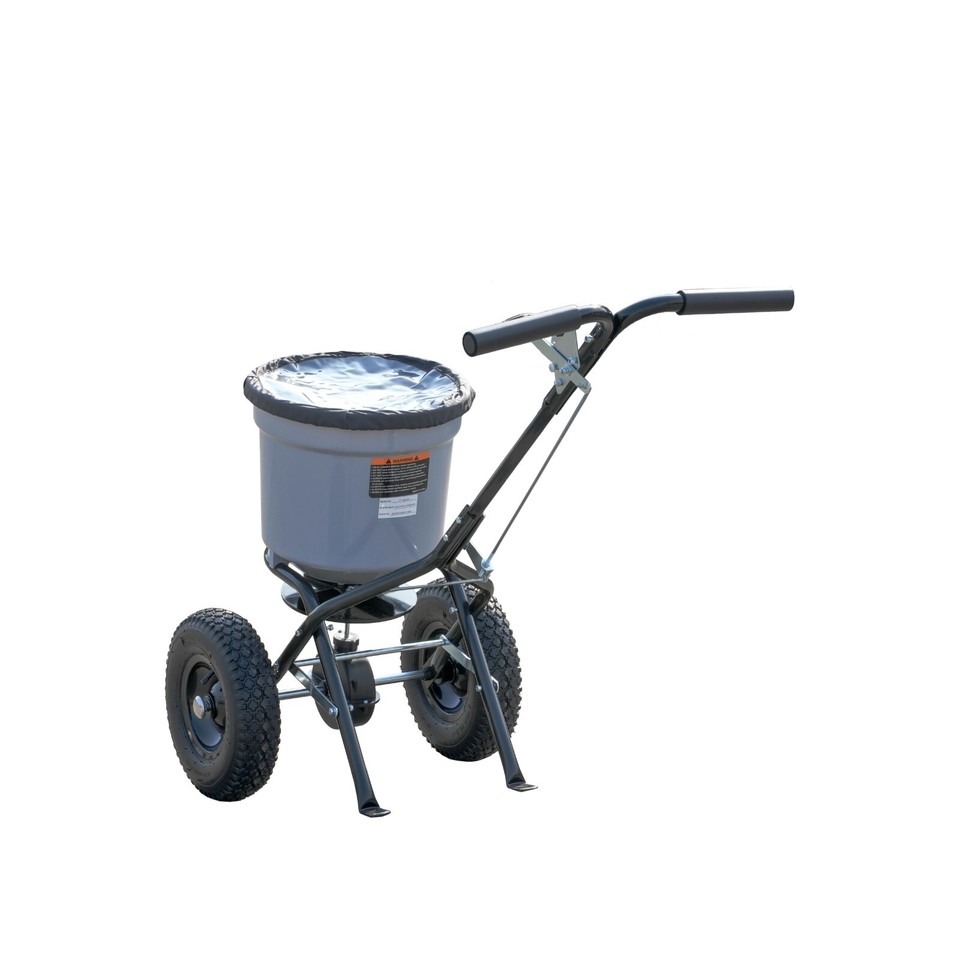 Yard Commander - Commercial 50-Pound Walk-Behind Push Broadcast ...