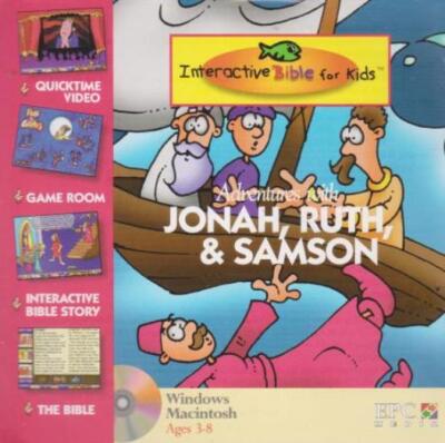 Interactive Bible For Kids: Adventures With Jonah, Ruth & Samson PC MAC ...