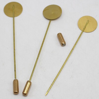 10 Golden Metal Suit Chest Brooch Lapel Pins For Wedding Craft DIY ...