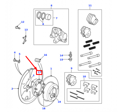 LAND ROVER DEFENDER L316 Rear ABS Pulsar Ring FTC1379 NEW GENUINE | eBay