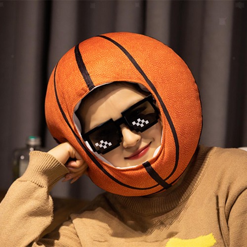 Basketball Plush Hat Headgear for Masquerade Pretend Play Stage ...