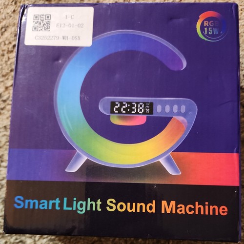 G63 Intelligent Smart Light Sound Machine Bluetooth Speaker, Alarm ...