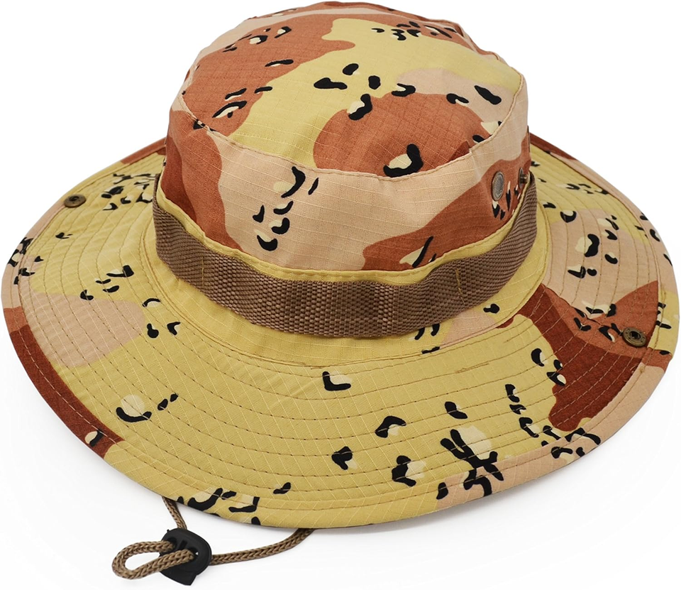 Boonie Hat, Classic US Combat Army Style Boonie Bush Jungle Hat Sun Cap ...