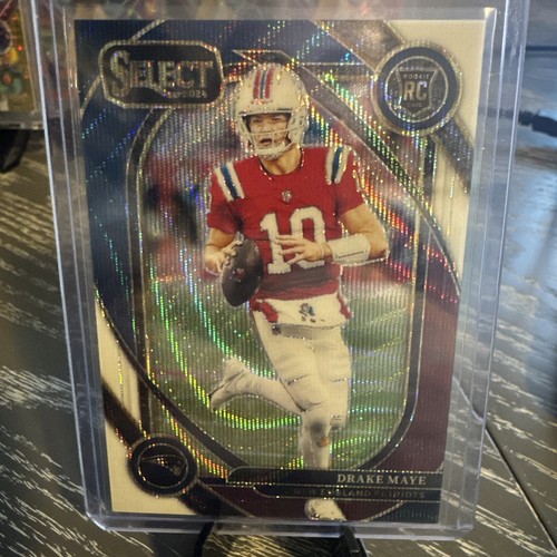 2024 Select Club Level Drake Maye Tri-color Color Match /149 Rookie | eBay