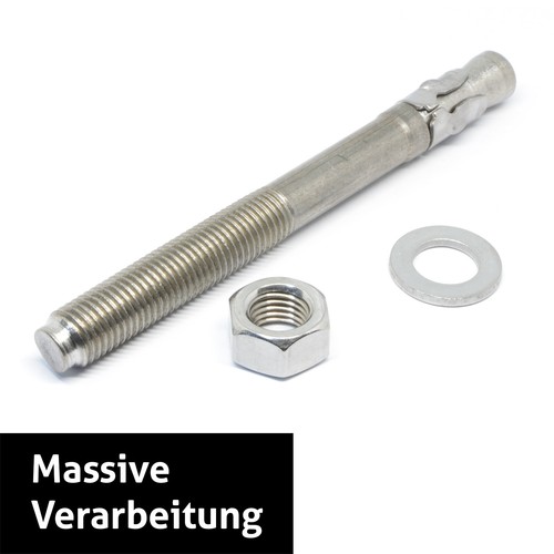 Ankerbolzen Schwerlastanker Bolzenanker Edelstahl V2A Schlaganker M6 M8 ...