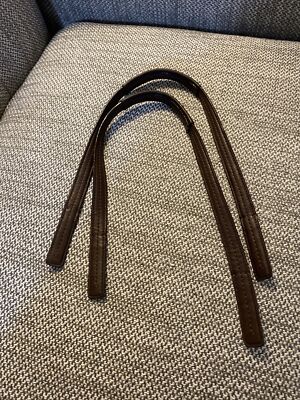 COACH Brown Leather Replacement Handles For Handbag 24” | eBay