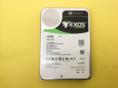 Seagate 12TB SAS X12 ST12000NM0027 3.5 12Gbps Hard Drive HDD For Dell ...