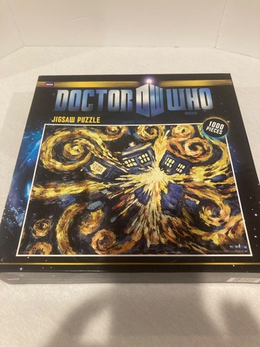 Doctor Who BBC 1000 Pieces Jigsaw Puzzle Exploding Tardis 20"x27" Open ...