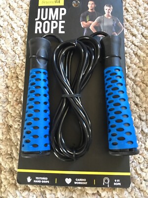 Beyond Git Jump Rope 9 foot blue and black | eBay