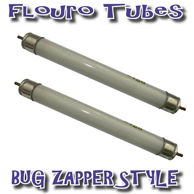 Bug Zappers Globe Fluro Tube light Fluorescent BLUE T5 W5 BL 130mm | eBay