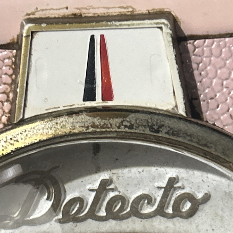 Vintage Working- Mid-Century Detecto Pink Bathroom Scale Magnifying ...