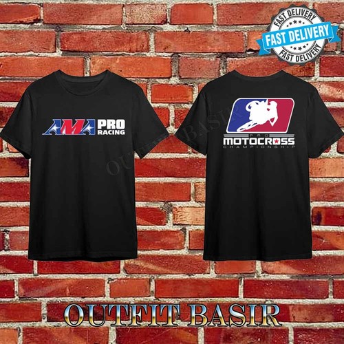 New AMA Pro Racing Motocross Championship Logo T- Shirt funny Size S ...