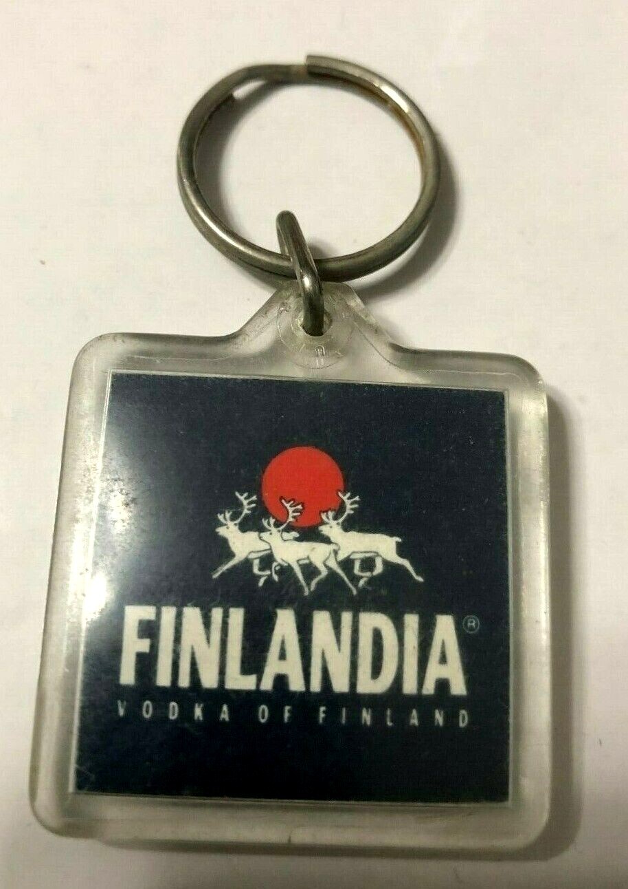 Collectible Keychain With Saying 'Finlandia Vodka of Finland' | eBay