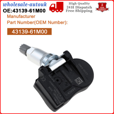 433MHZ TPMS For Suzuki SWIFT VITARA TPMS Tyre Pressure Valve Sensor ...