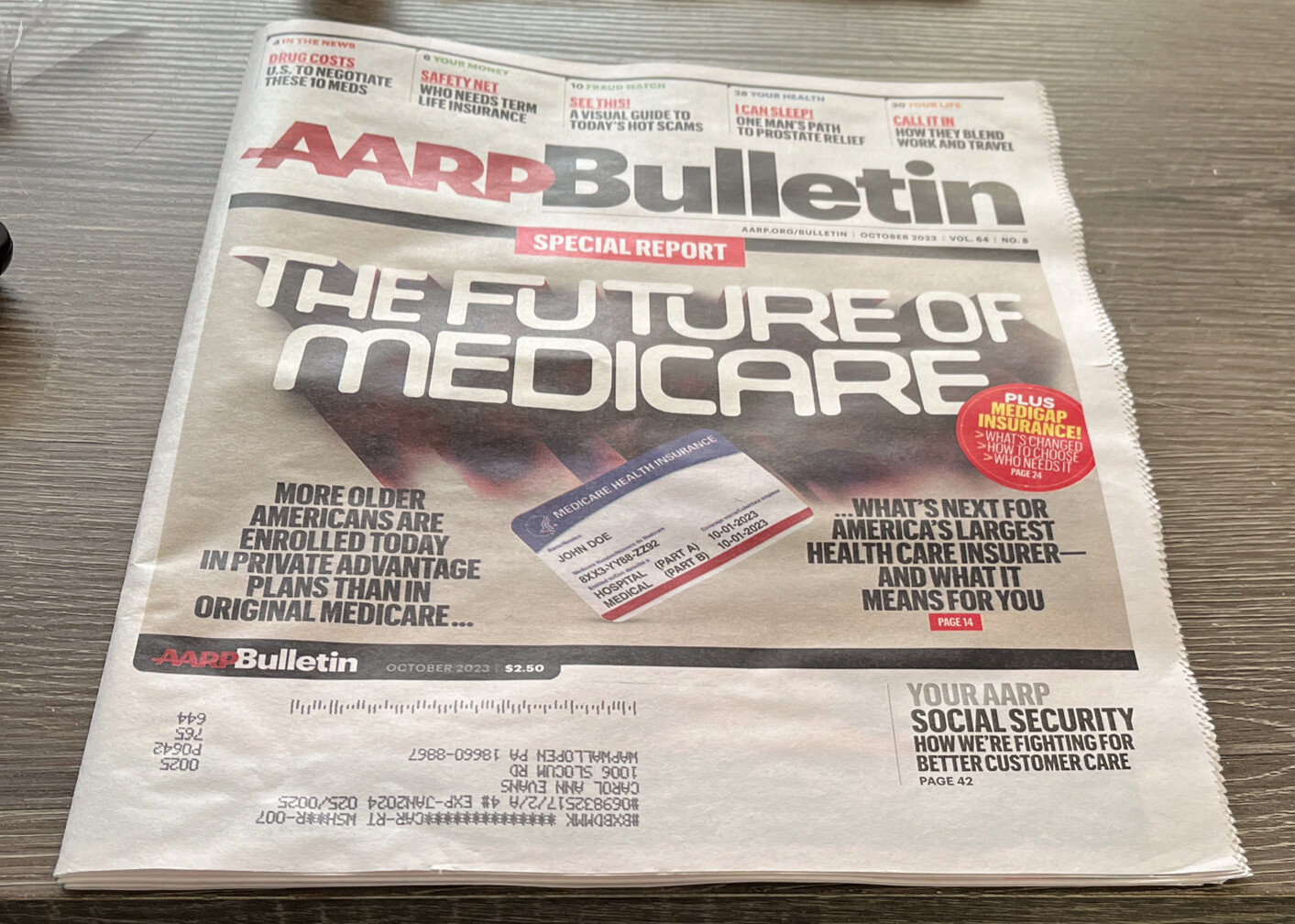 AARP Bulletin-Oct.2023- The Future of Medicare | eBay
