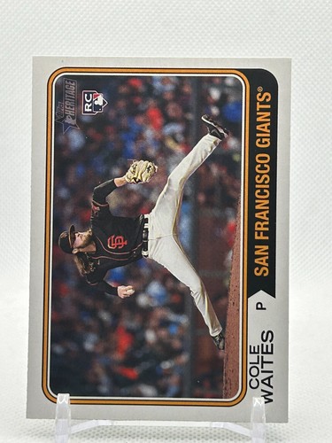 2023 Heritage Base San Francisco Giants #258 Cole Waites | eBay