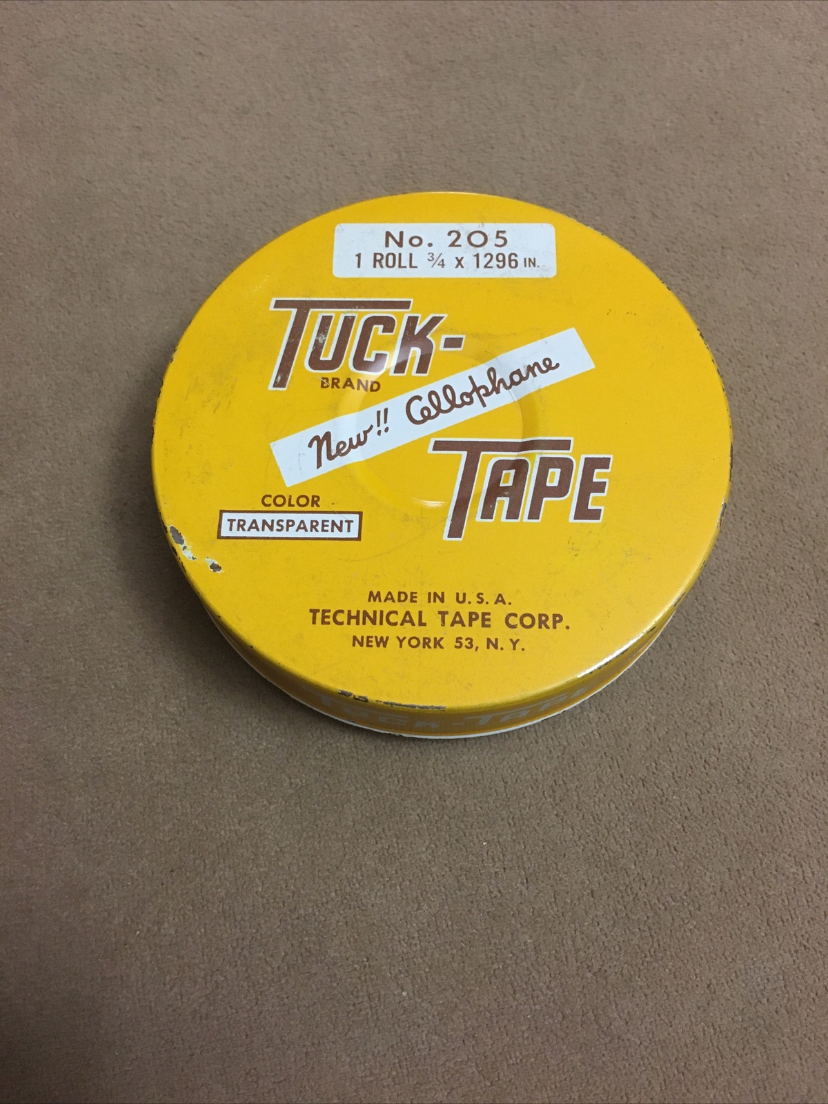 vintage tuck-tape tin | eBay