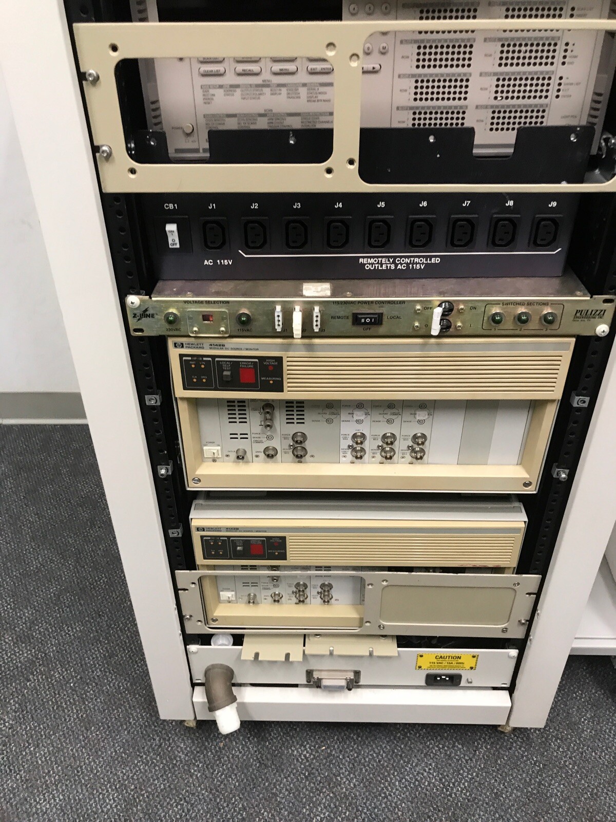 HP 4062 Process Control System With 4x HP 4142B And 1X Keithley 7002 ...