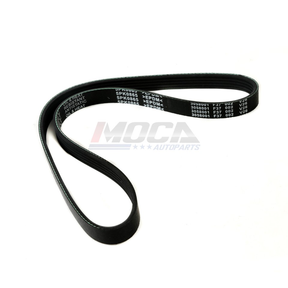 EPDM Serpentine Belt 5PK865 Fit 90-03 BMW X5 3.0L Mitsubishi Pontiac ...