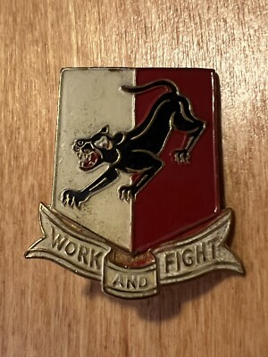 Original WWII 119th Armored Engineers 12th Armored Division DI / DUI ...