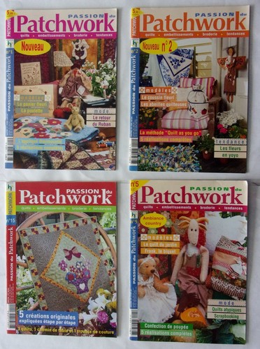 LOT 4 REVUES PASSION DU PATCHWORK | eBay