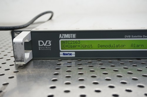 DVB Azimuth NTC2163 Satellite Demodulator Newtec | eBay Australia